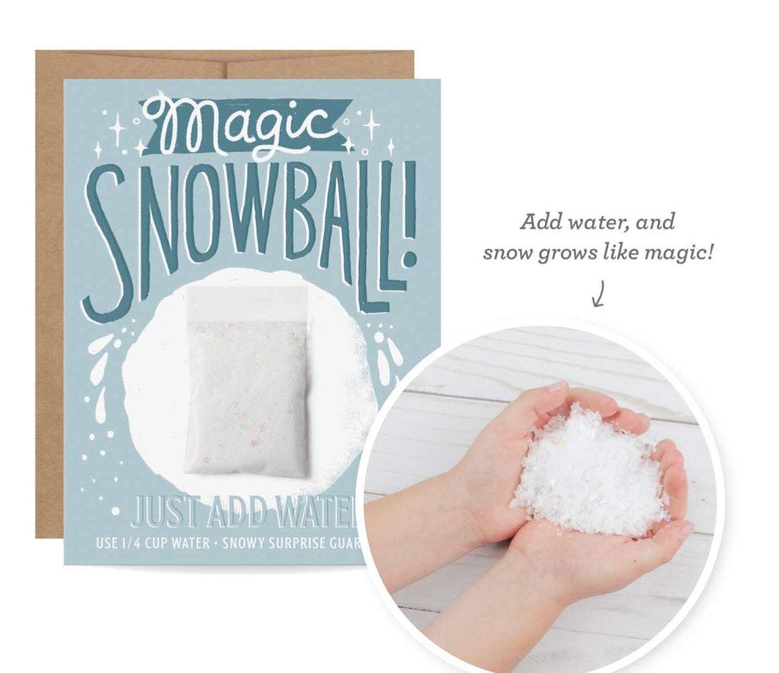 Magic Snowball Card – randoons